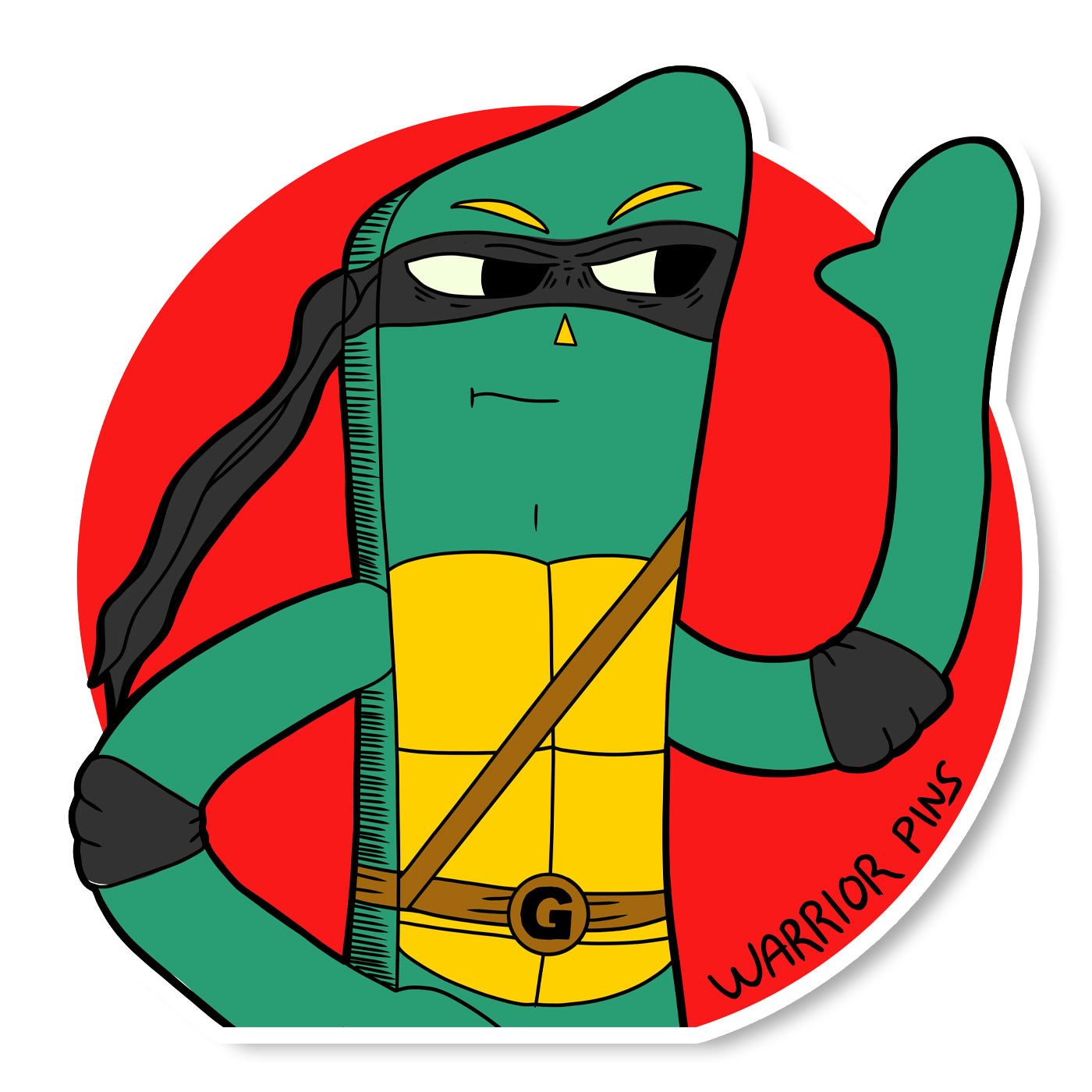 Stickers - Warrior Pins